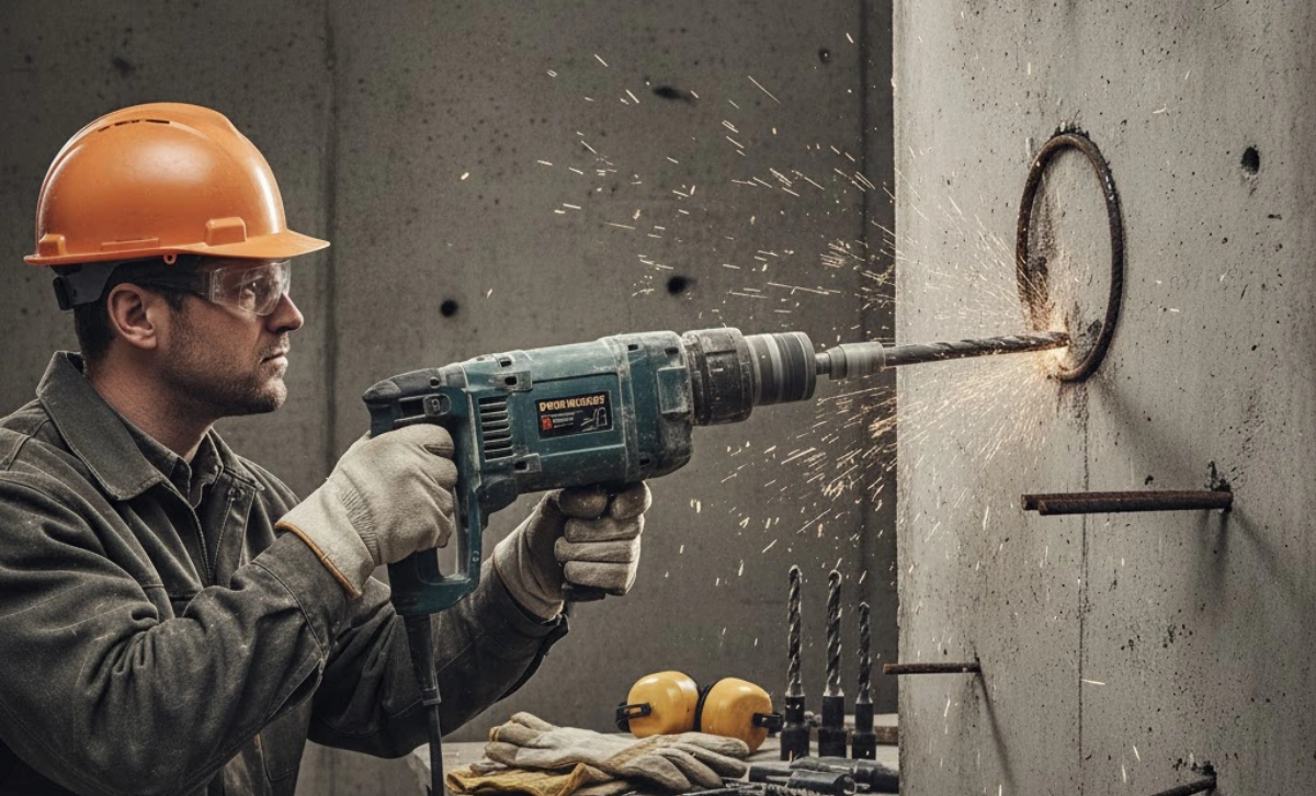 How to Drill Through Rebar in Concrete | Step-by-Step Guide